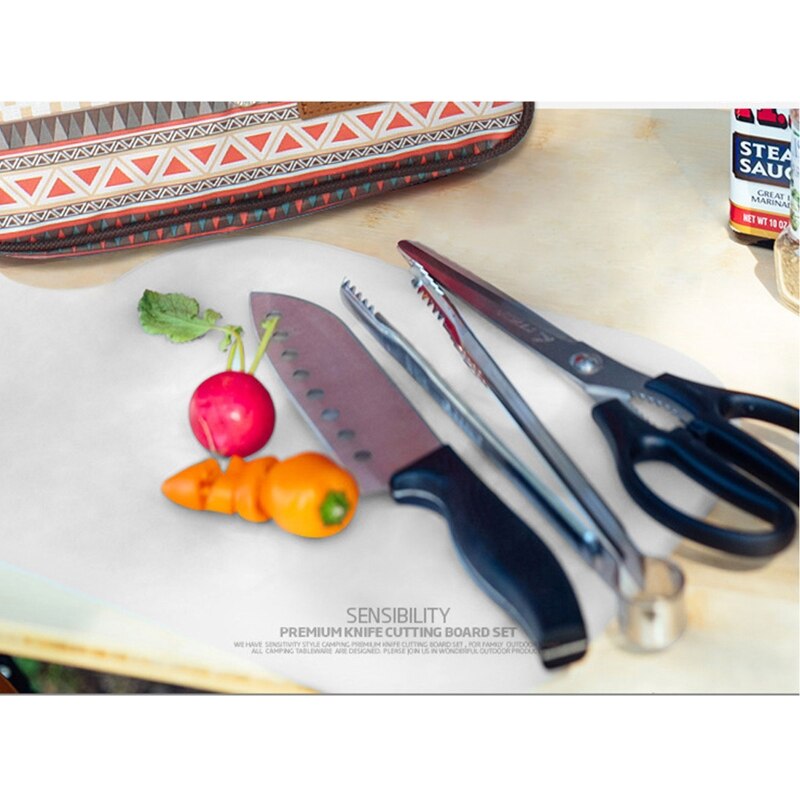 5Pcs Camp Kitchen Cooking Utensil Set Travel Organ... – Vicedeal