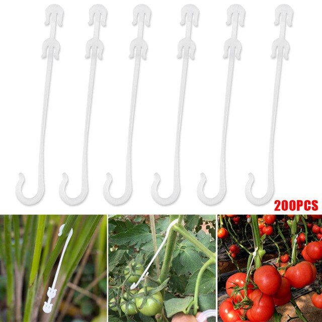 100/200Pcs Tomato Support J Hooks Tomato Plant Sup... – Grandado