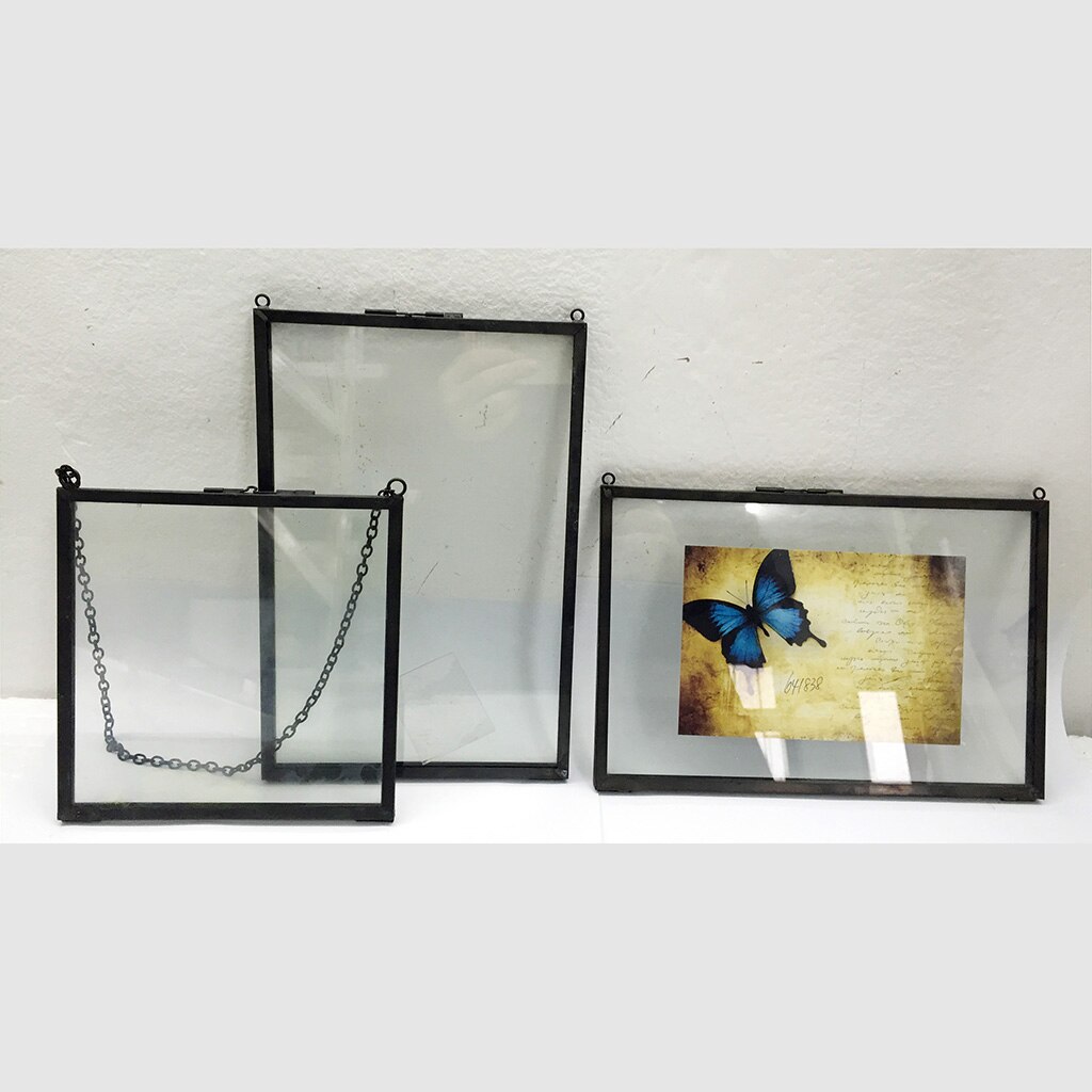 Antique Photo Picture Frame Black Rectangle Wall H... – Grandado