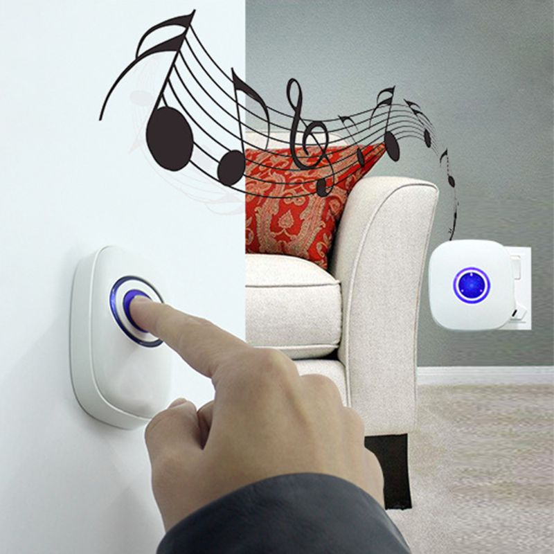 Wireless Plug in Home Wireless Doorbell 38 Songs C... – Grandado