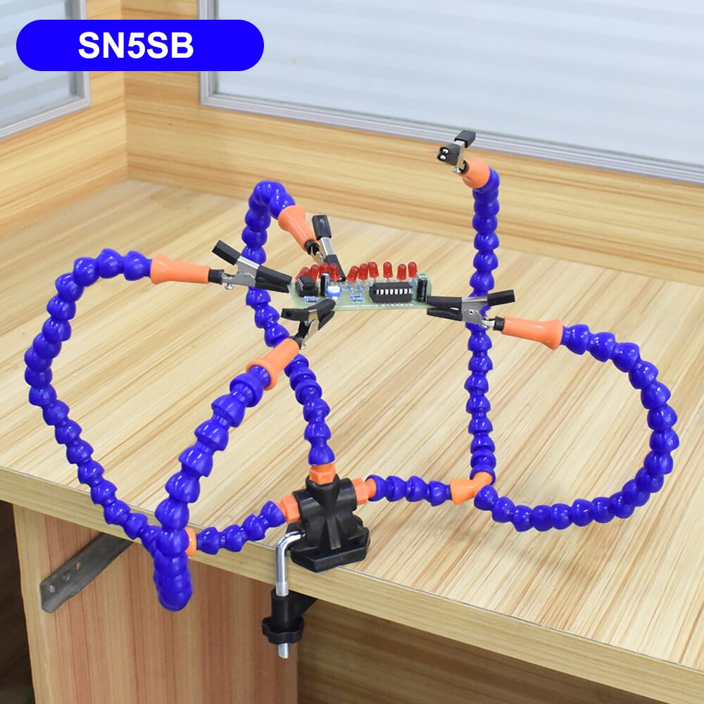 Toolour Bench Vise Table Clamp Soldering Station w... – Grandado