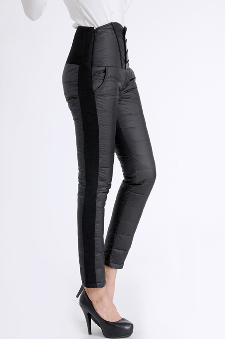 Cheap warm slacks women down pants for winter keep... – Grandado
