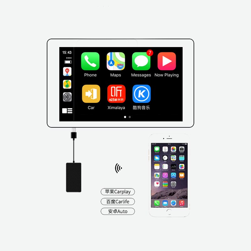 Carplay USB dongle for android car navigation gps ... – Grandado
