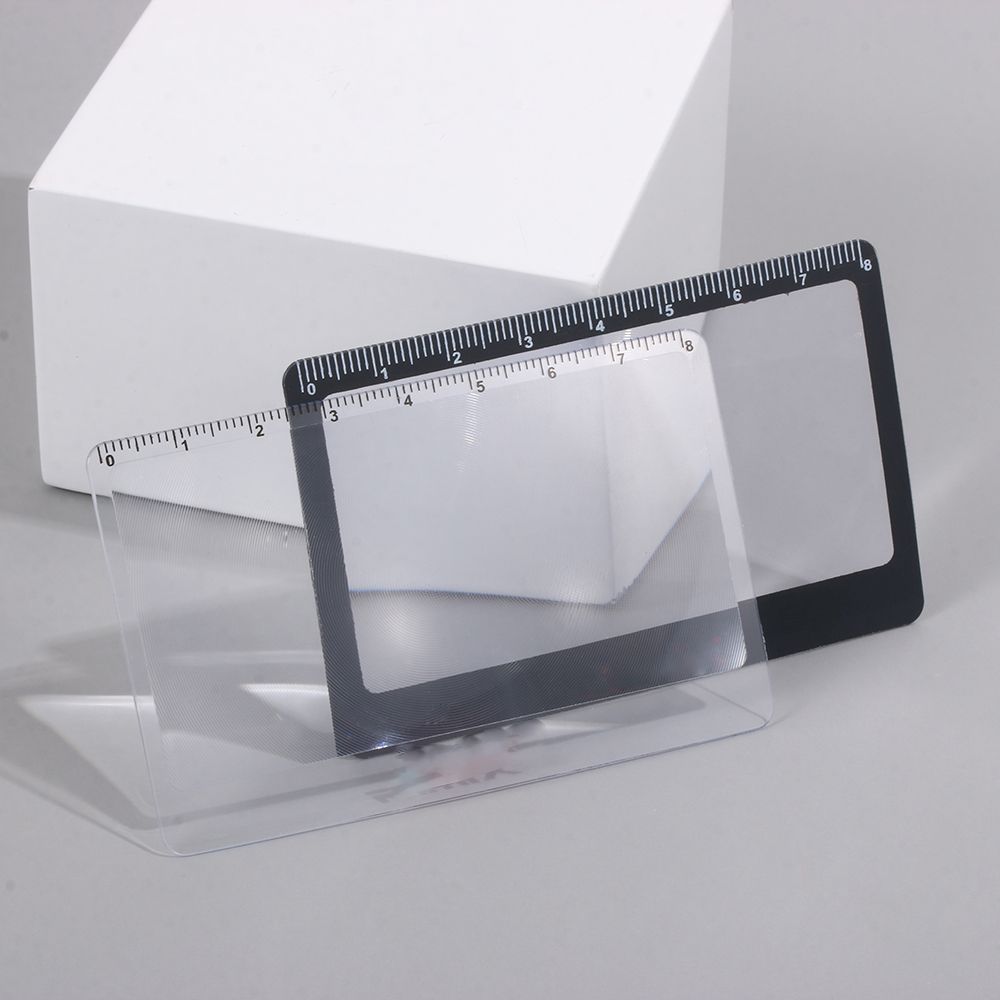 Card Size With Scale Reading Glass Fresnel Lens Ou... – Vicedeal