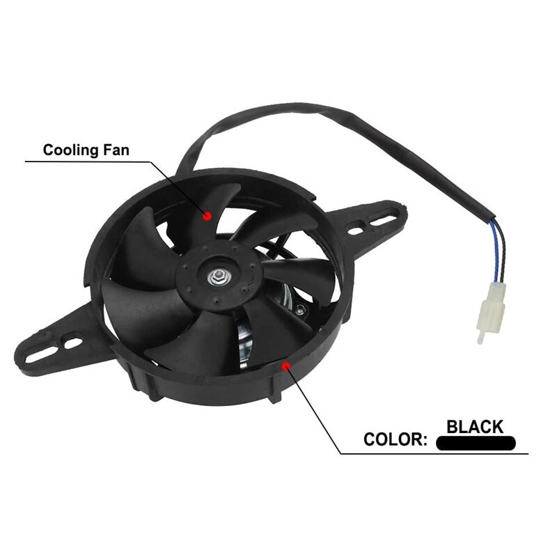Motorcycle Electric Cooling Thermal Fan Motor 12V ... – Grandado