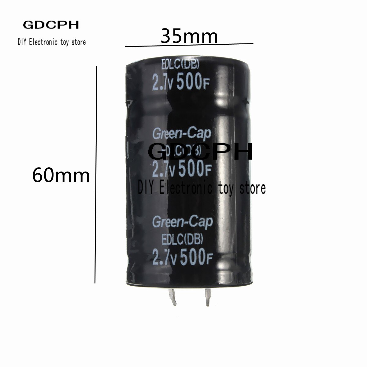 GDCPH 1pcs ultracapacitors 2.7v500f 35*60 algemene... – Vicedeal