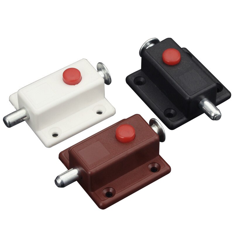 2pc/Lot Black Brown White Plastic Spring Latch Doo... – Grandado