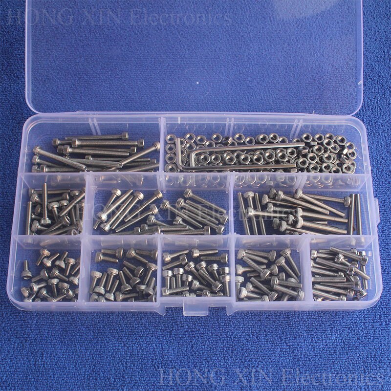 Tornillos de máquina de acero inoxidable M3 360, j... – Grandado