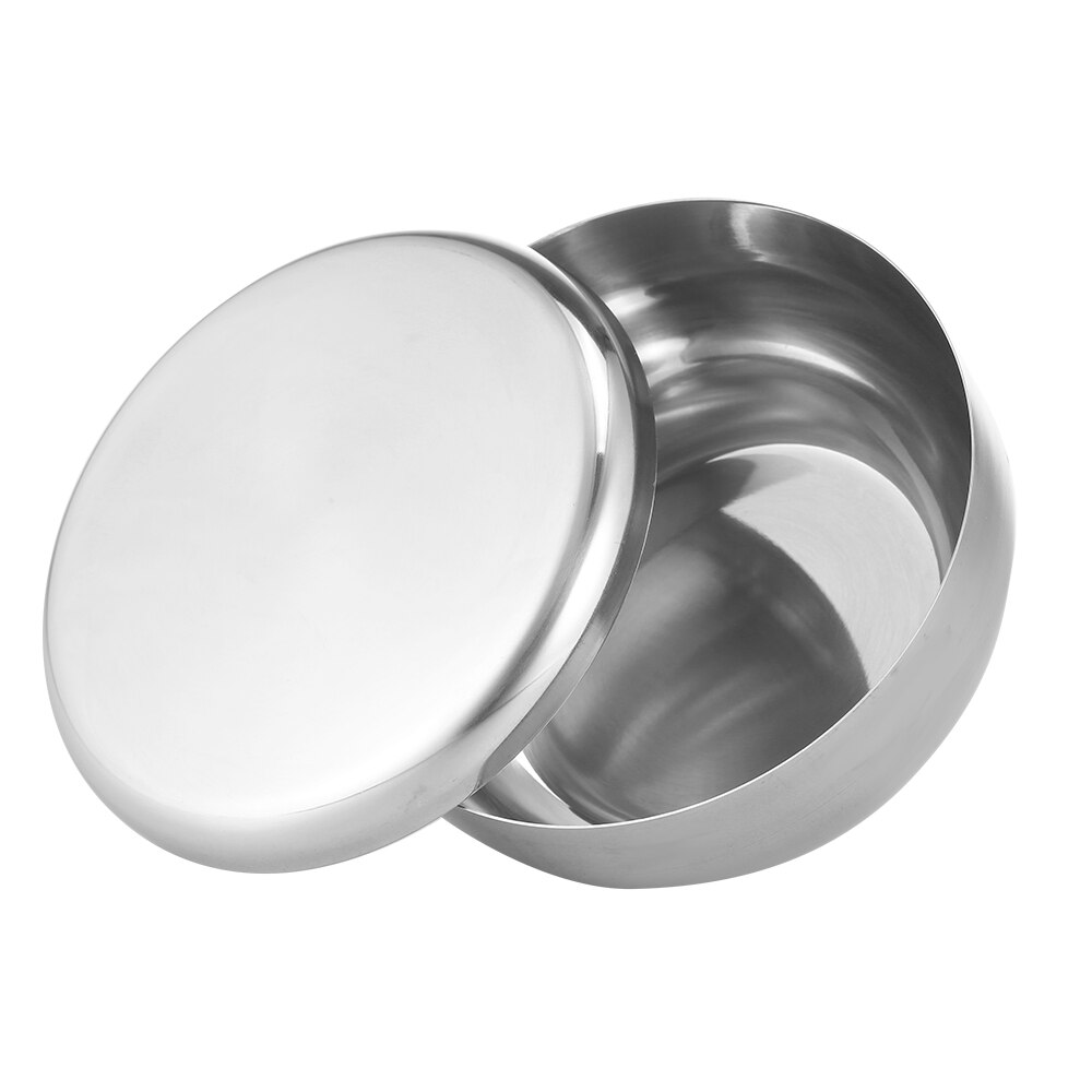 Men's Stainless Steel Soap Cup Bowl Shaving Mug Bo... – Vicedeal
