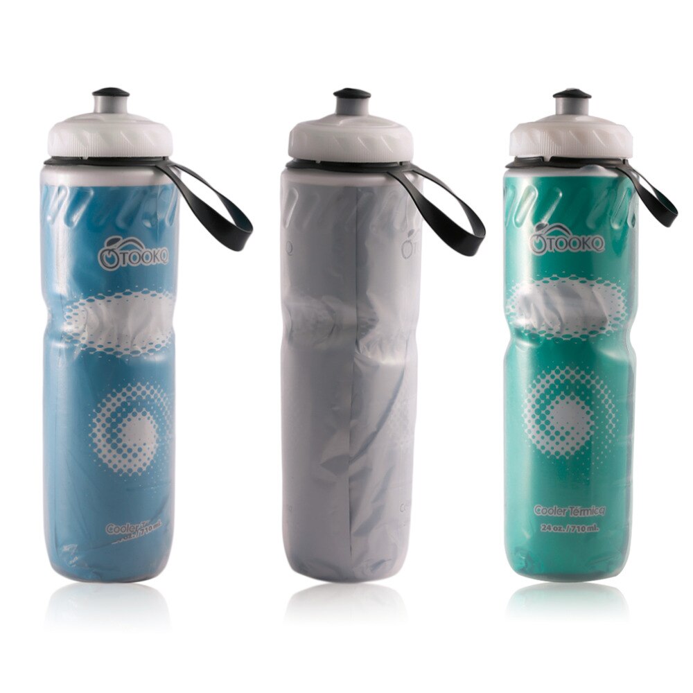 710ml 24oz Portable Outdoor Insulated Water Bottle... – Grandado