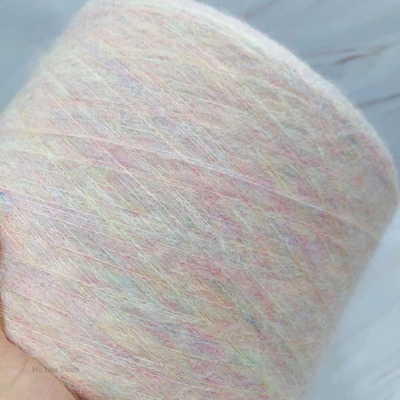 500G Phantom Kleur Fine-Core Mohair Garen Kleurver... – Vicedeal