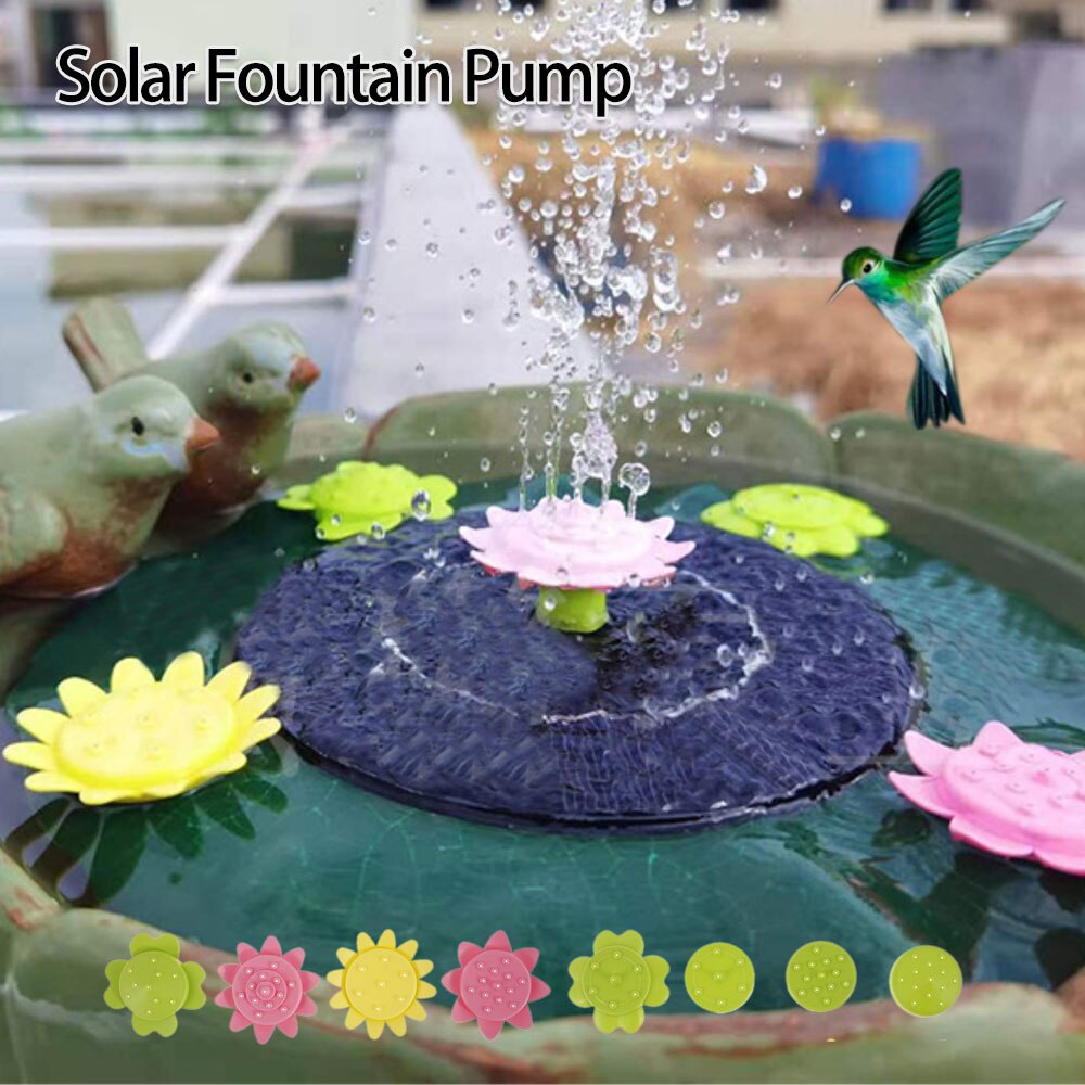 Solar Power Fontein Pomp Tuin Solar Fontein Zwemba... – Grandado