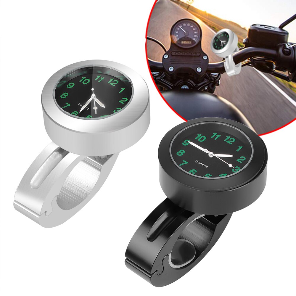 Luminous Clock Handlebar Mount for Motorcycle Scoo... – Grandado