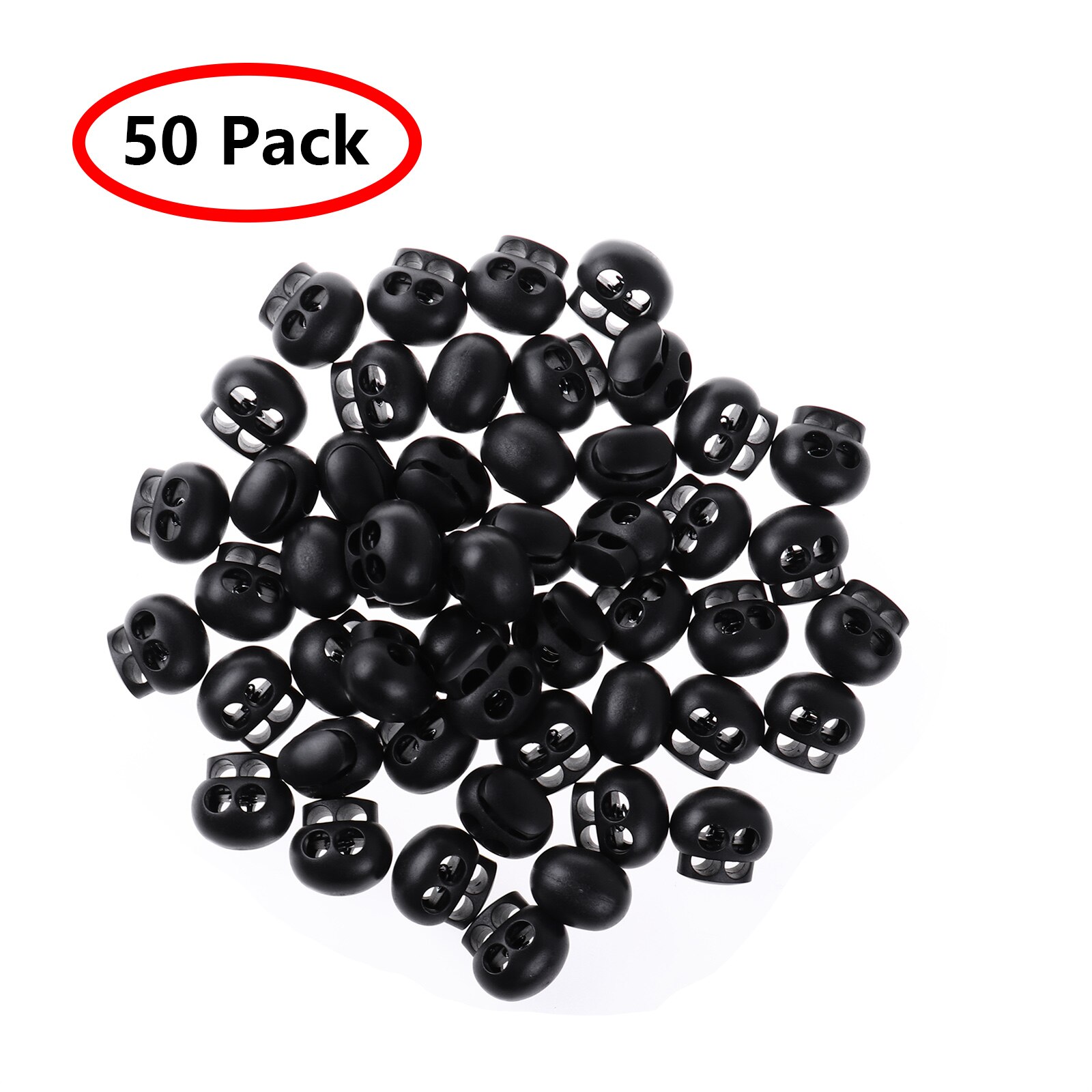 Plastic Stopper Cord Lock Bean Toggle Clip 6Mm Fas... – Grandado