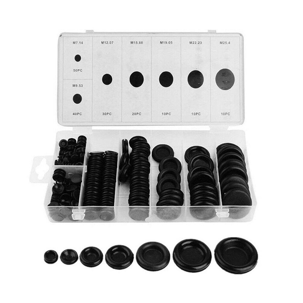 170x gummigenomföringar brandvägg hål plugg set el... – Vicedeal