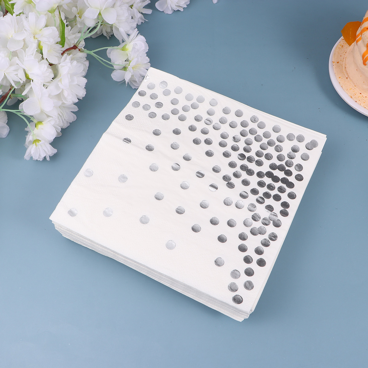 50 pcs Printed Decorative Polka-dot Party Supplies... – Grandado