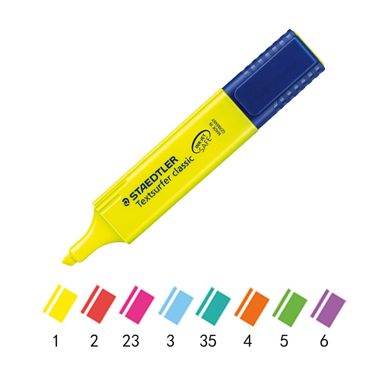 STAEDTLER 364-rotulador subrayador de Color, 1-5mm... – Grandado