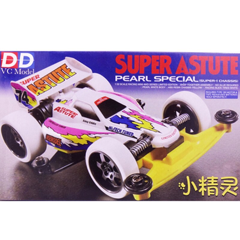 free self-made mini 4wd car/kits super ASTUTE Sout... – Vicedeal