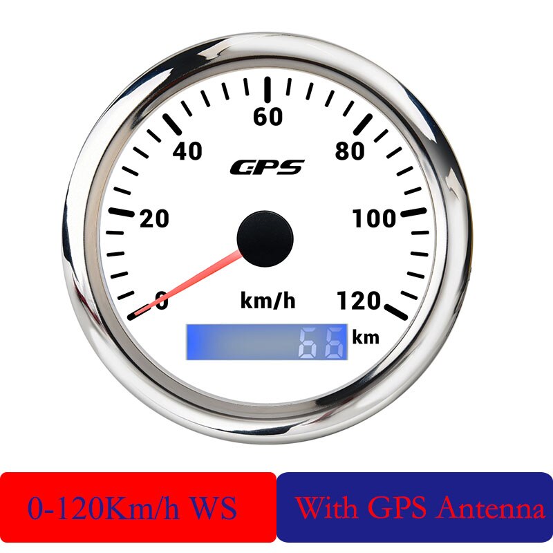 85MM GPS Speedometer For Motorcycle Marine Boat 7 ... – Grandado
