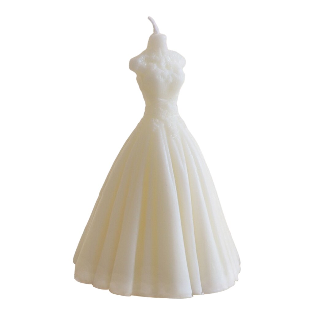 Romantic Scented Candle Bride Dress Home Bedroom O... – Grandado