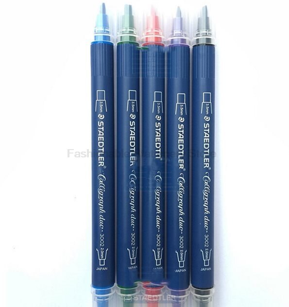 STAEDTLER 3002 C5 5 pcs Markers Pens set Office Su... – Grandado