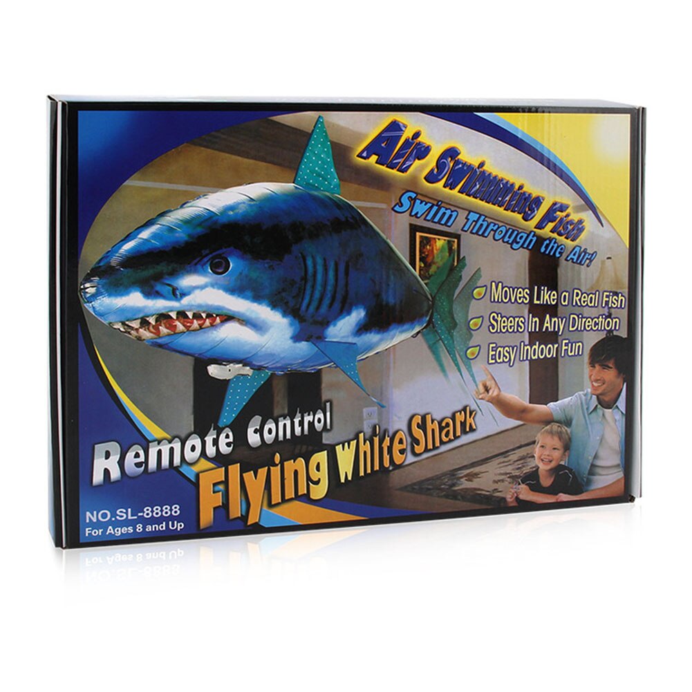 Remote Control Shark Toys Air Swimming Fish RC Ani... – Grandado