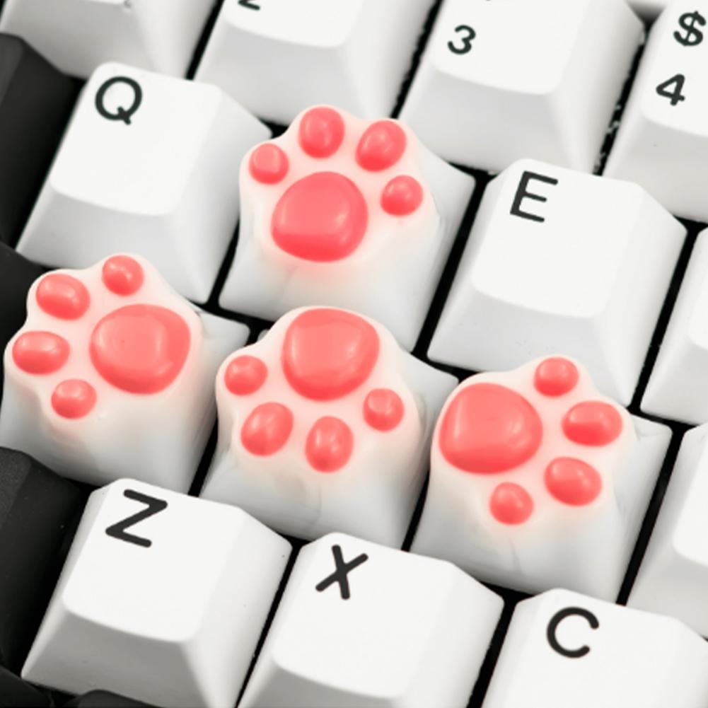 1PC Cute DIY Silicone Soft Cat Paw Key Cap Mechani... – Grandado