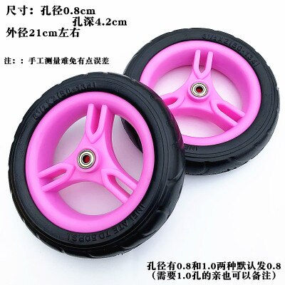 2pcs 8.5inch 81/2x2 50-134 wheel for Children's tr... – Grandado