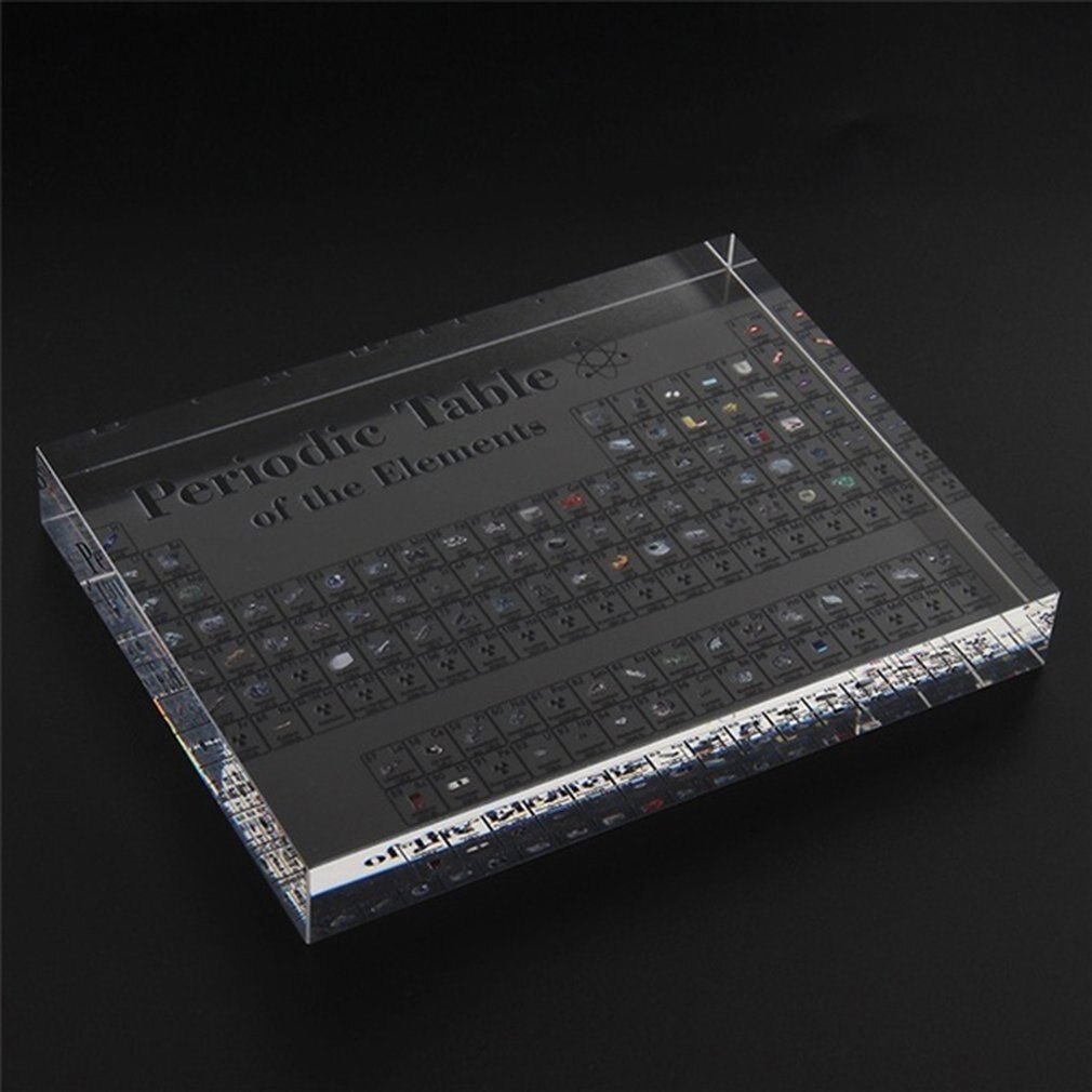 Acrylic Periodic Table Display With Kids Teaching ... – Vicedeal