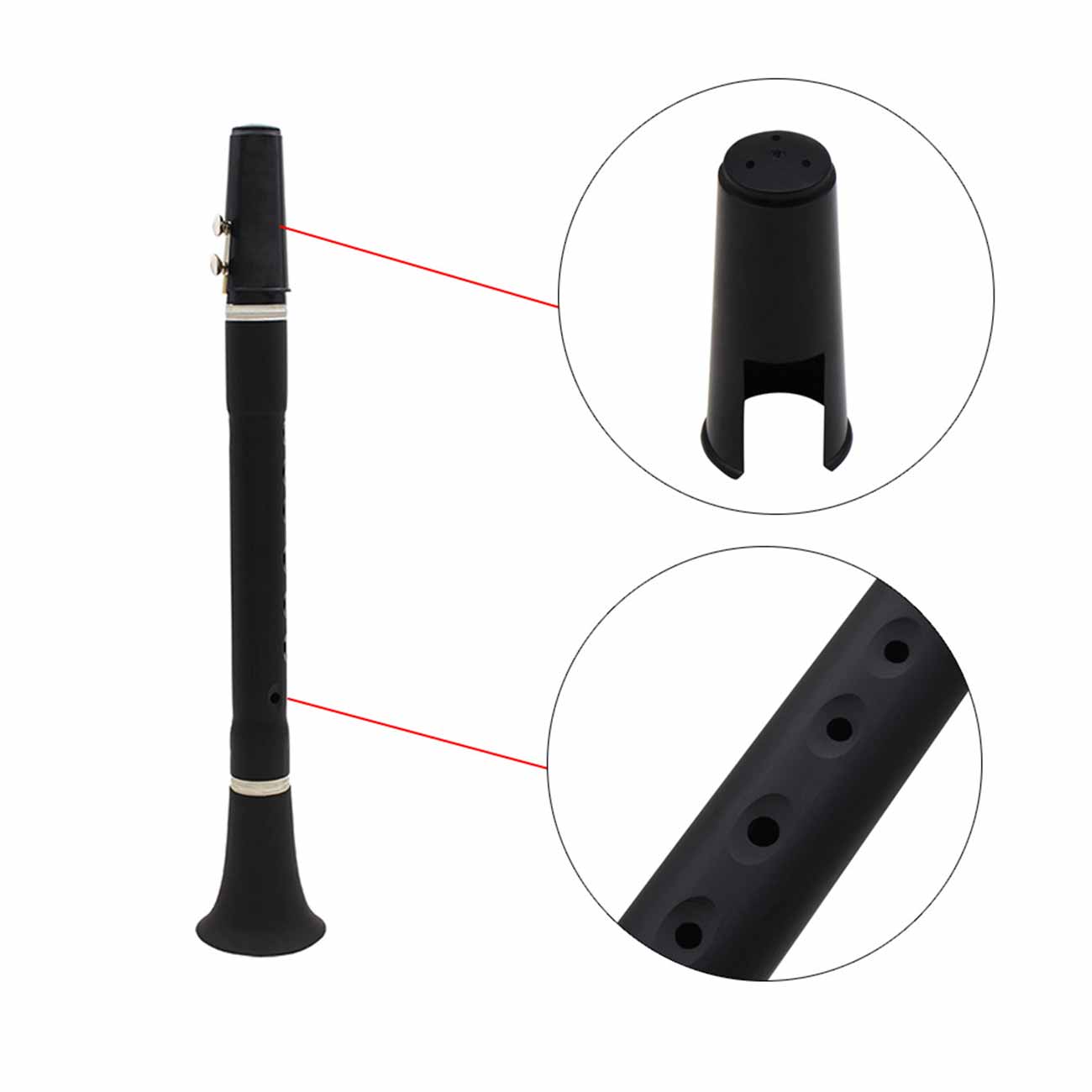 Du80 Keyless Clarinet B Flat Performance Woodwind ... – Grandado