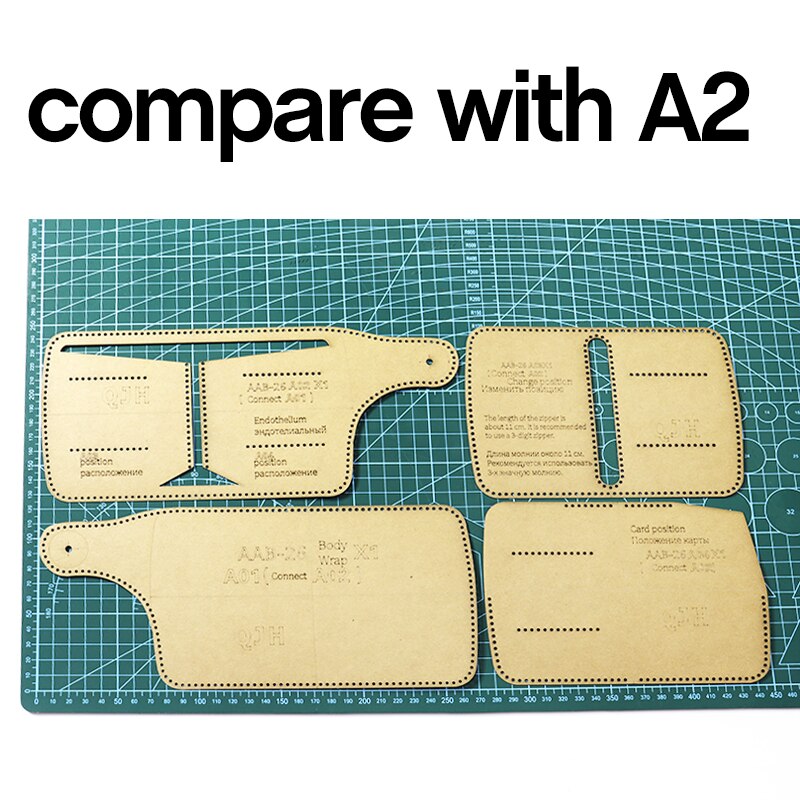 1Set DIY Kraft Paper Template Men and Women Short ... – Vicedeal