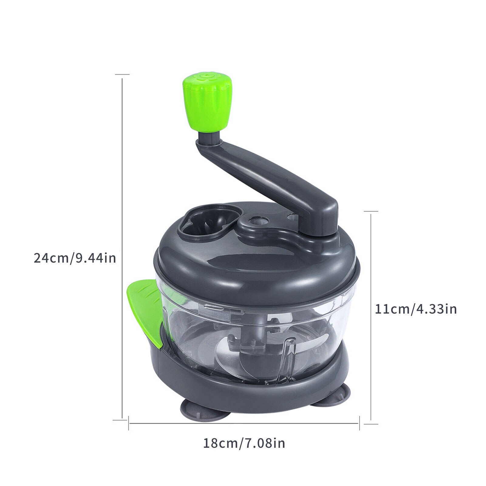 Manual vegetable mixer chopper kitchen accessories... – Vicedeal
