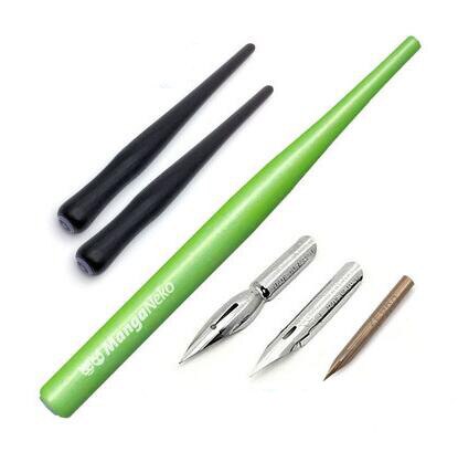 Manga Dip Pen Set Manga Pen Holder and Zebra G Nib... – Grandado