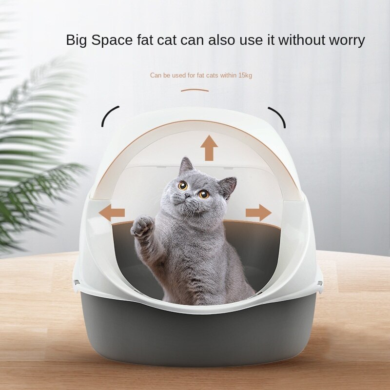 Kat Zand Bassin Vol Semi-Gesloten Wc Kleine Baby K... – Grandado