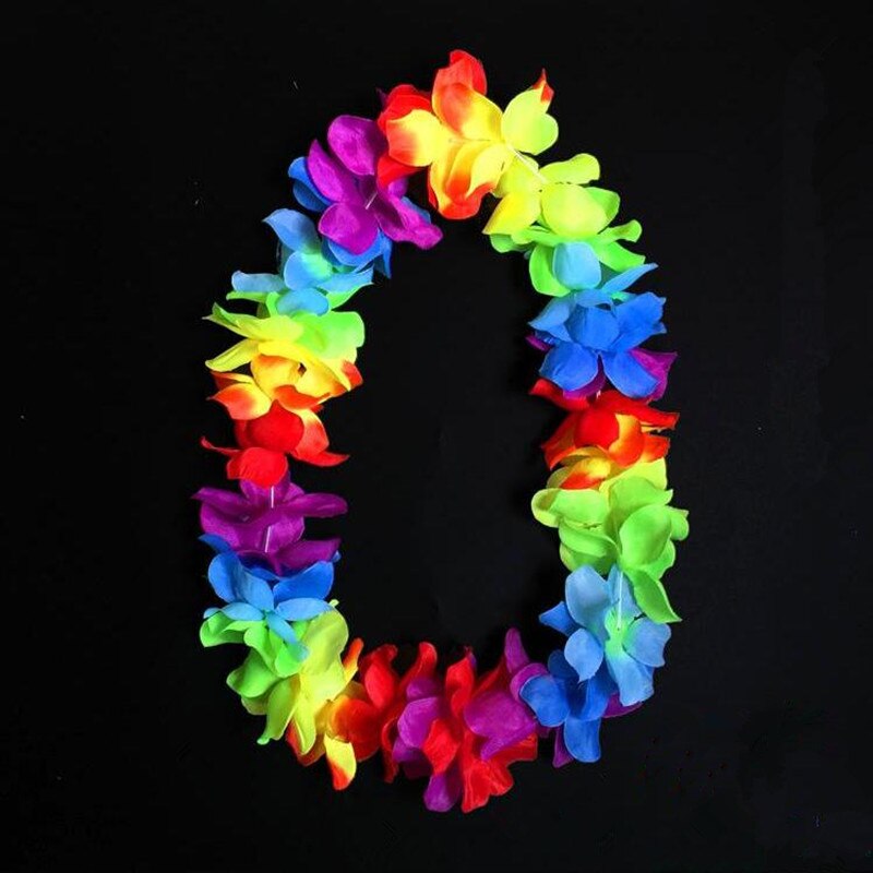 Hawaii Leis Flower Garland Necklace Women Hula Lua... – Vicedeal