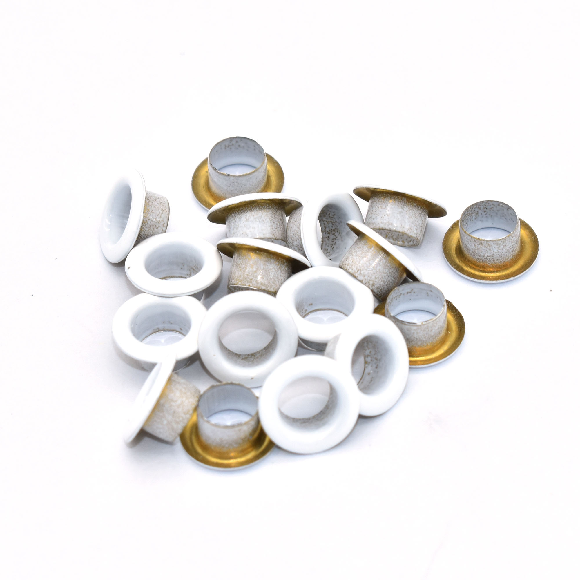 White Round Eyelets Rivets Repair Hardware Canvas ... – Grandado