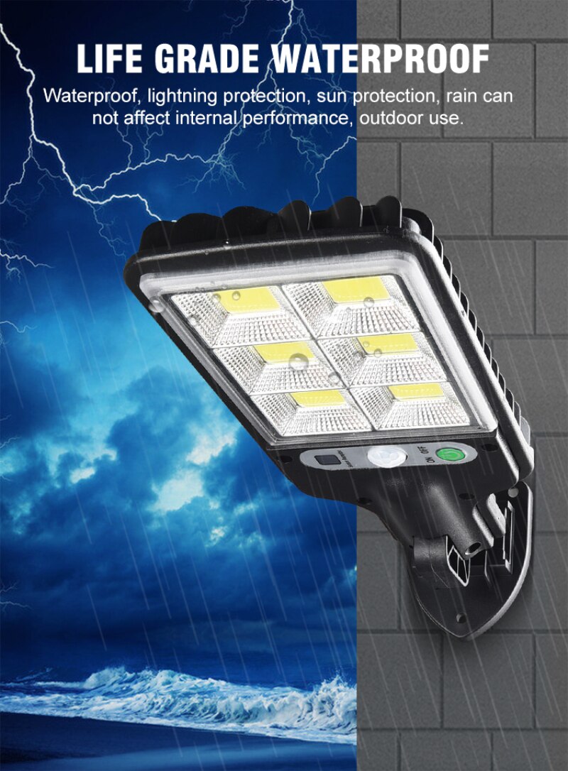 Outdoor Solar Cob/Led Straat Licht Waterdicht Wand... – Vicedeal