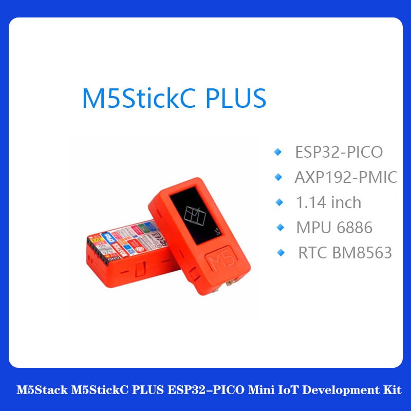 Officiële M5Stack M5StickC Plus ESP32-PICO Mini Io... – Vicedeal