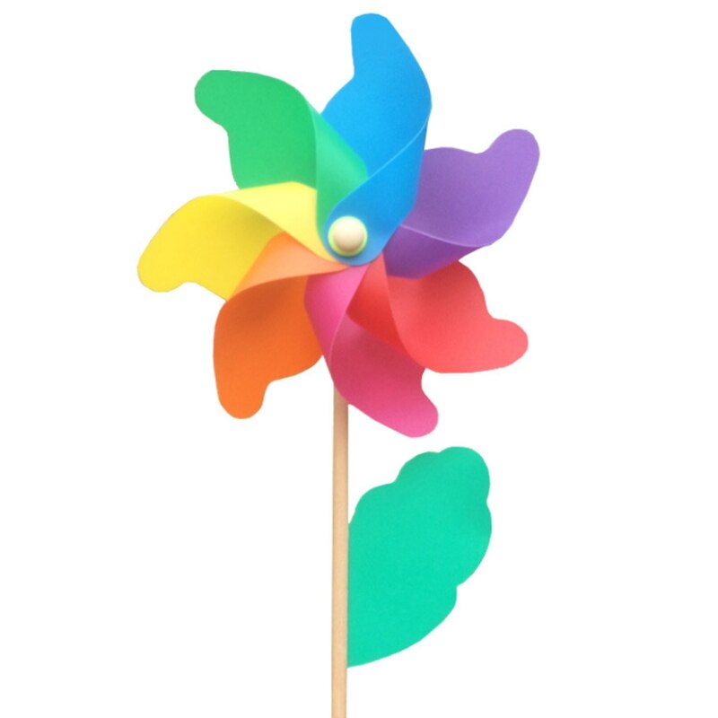 32cm Colorful Windmill Wind Spinner Wheel Ornament... – Grandado