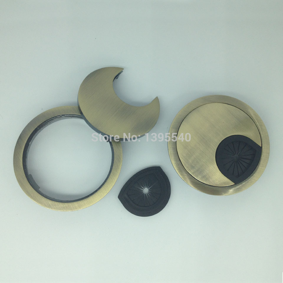 60mm Computer desk line hole cover Grommet Desk Ta... – Grandado