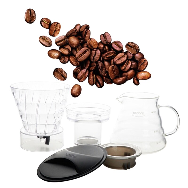 600ml Reusable Ice Drip Coffee Filter Tools Glass ... – Grandado