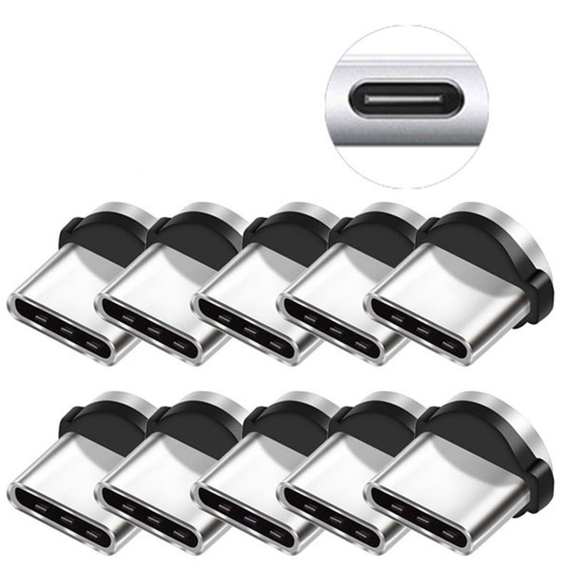 10 Stk/set Ronde Magnetische Kabel Plug 8 Pin Type... – Vicedeal