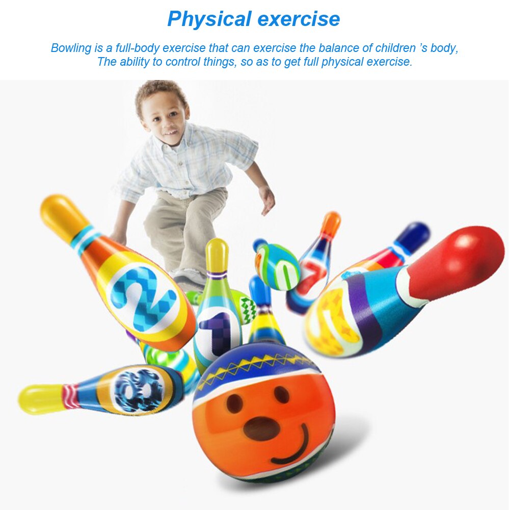 Educatief Ouder Kind Met 10 Pins Kids Sport Skittl... – Vicedeal
