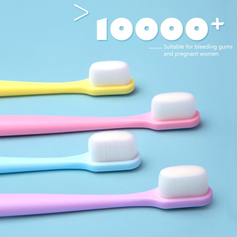 4 Pack Ultra-fine Super Soft Toothbrush Small Head... – Grandado