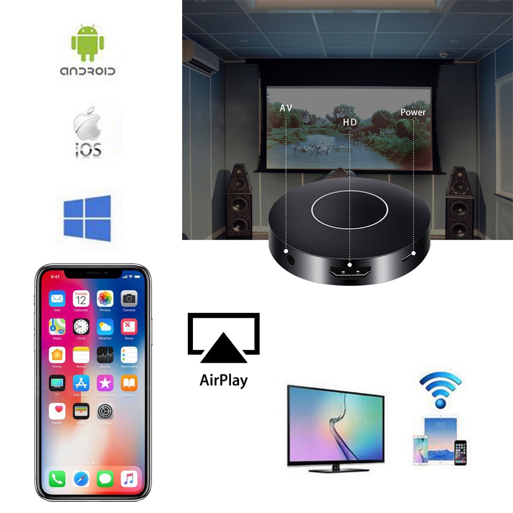 Auto Auto Media Dlna Miracast Airplay Screen Mirro... – Vicedeal