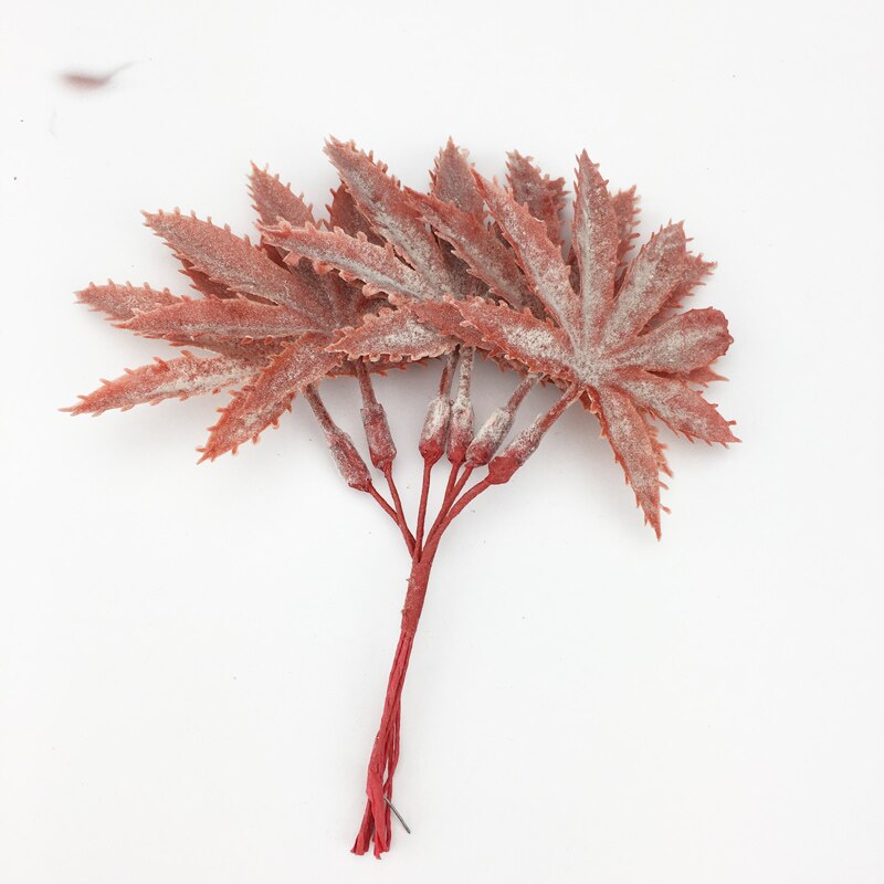 Artificial plastic plants maple leaf diy wedding f... – Vicedeal
