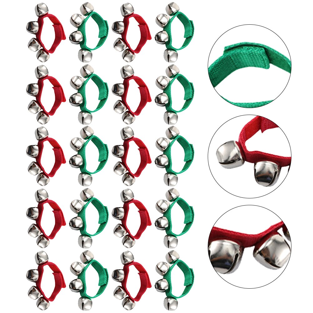 20 Pcs Wrist Bells Kids Party Dancing Bells Wrist ... – Grandado