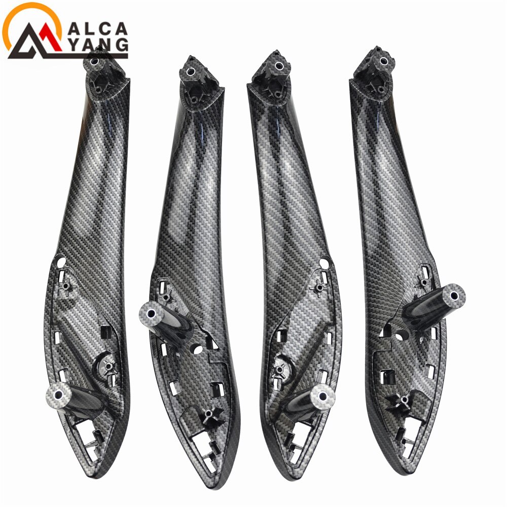 Carbon Zwart Auto-interieur Deur Pull Handle Trim ... – Grandado