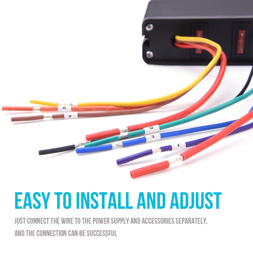 MICTUNING 6 Gang Rocker Switch Box Universal for C... – Grandado