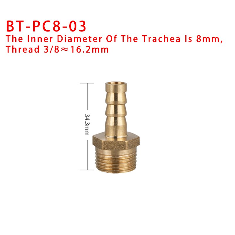 BT-PC Copper Gas Gas Hose 4 Points External Thread... – Grandado